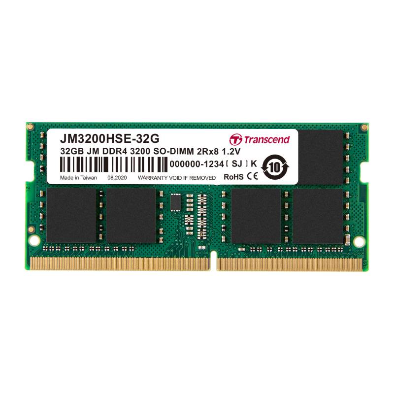 แรมโน้ตบุ๊ค Transcend Ram Notebook DDR4 32GB/3200MHz. CL22