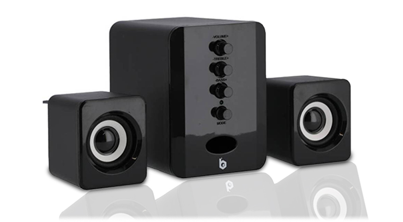 ลำโพงคอมพิวเตอร์ Blue Box Speaker 2.1 BB-40 Black