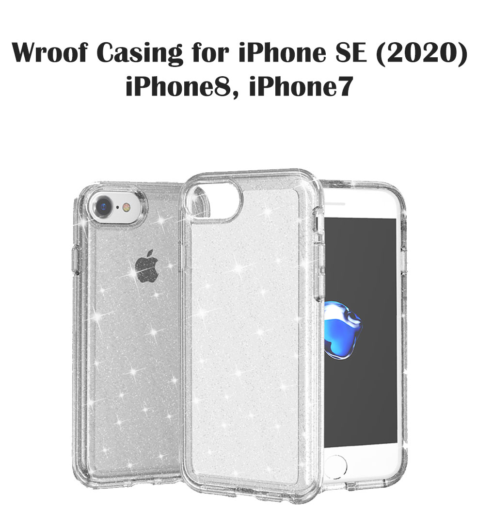 เคสไอโฟน Wroof Casing for iPhone SE (2020)/8/7 (4.7 inch) Starry Transparent