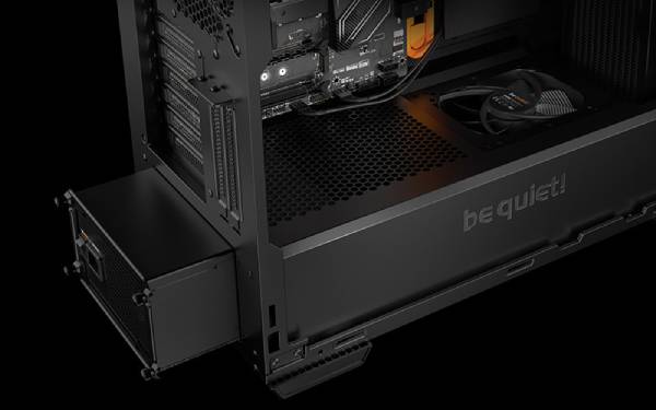 เคสคอมพิวเตอร์ Be Quiet Computer Case Silent Base 601 Orange with Window