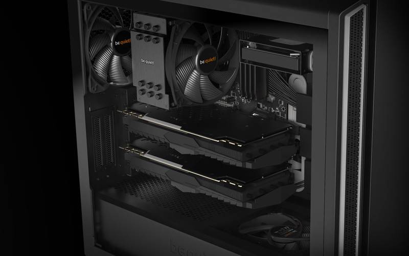 เคสคอมพิวเตอร์ Be Quiet Computer Case Silent Base 601 Silver with Window