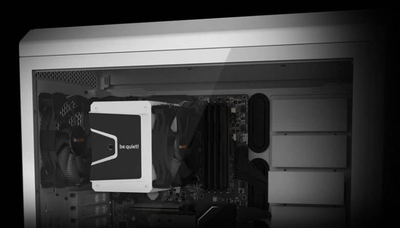 ชุดพัดลมระบายความร้อนซีพียู Be Quiet CPU Cooler Shadow Rock 3 White