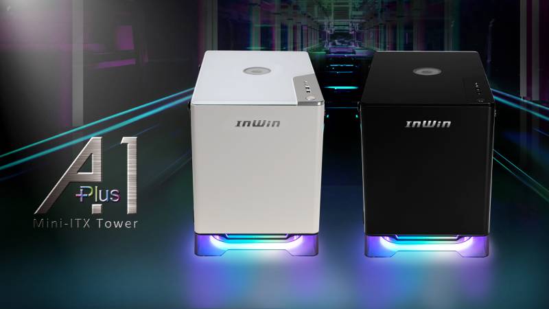 เคสคอมพิวเตอร์ InWin Computer Case A1 Plus White