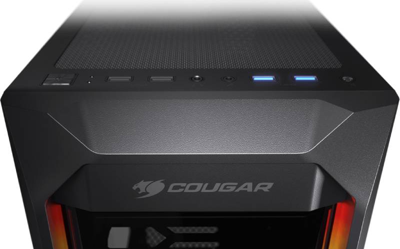 เคสคอมพิวเตอร์ Cougar Computer Case ATX MX410-G RGB 4F