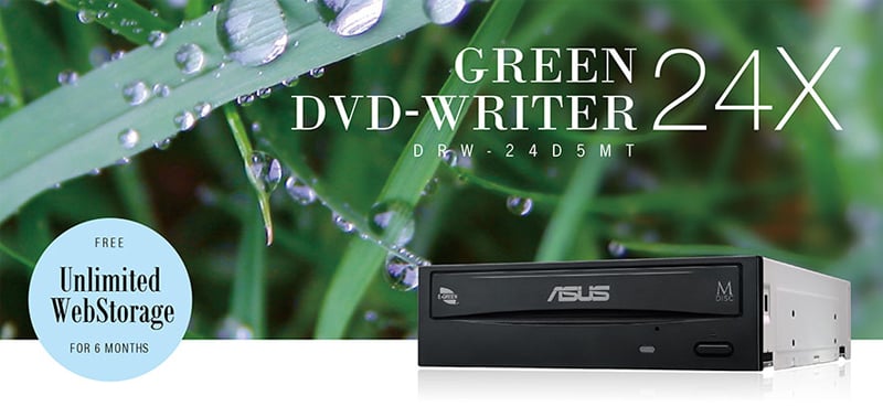 Internal DVD Drive Asus DRW-24D5MT - Black