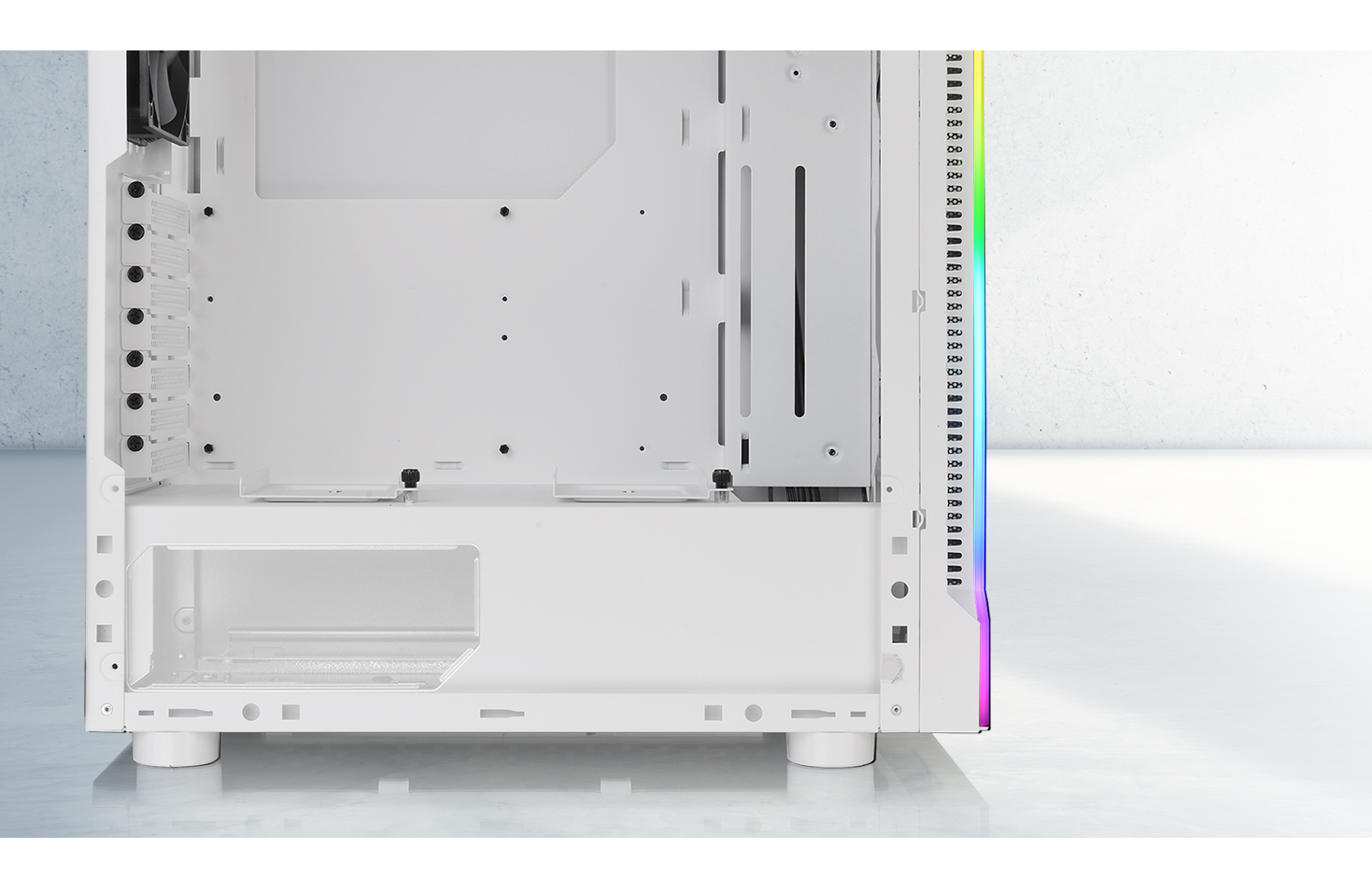 Thermaltake Computer Case H200 TG Snow RGB