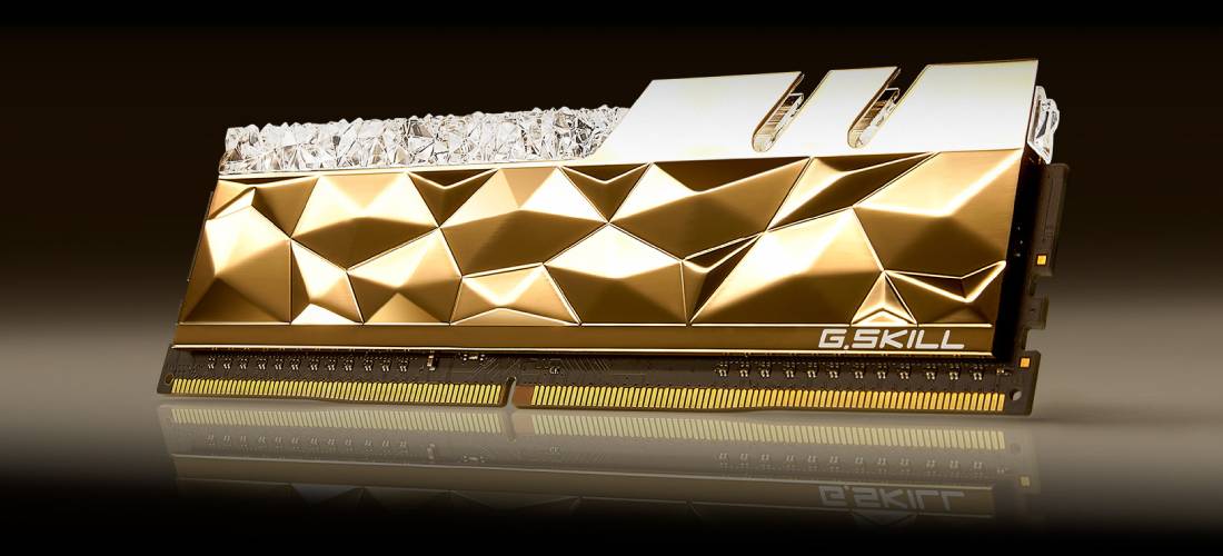 แรมพีซี G.Skill Ram PC DDR4 16GB/3600MHz.CL16 (8GBX2) Trident Z Royal ...