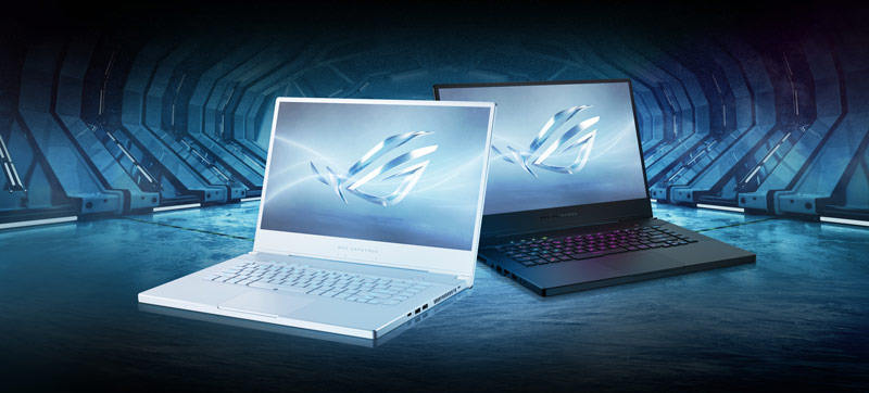โน๊ตบุ๊คเกมมิ่ง ASUS ROG Zephyrus S GX502GW-AZ130T - Blue