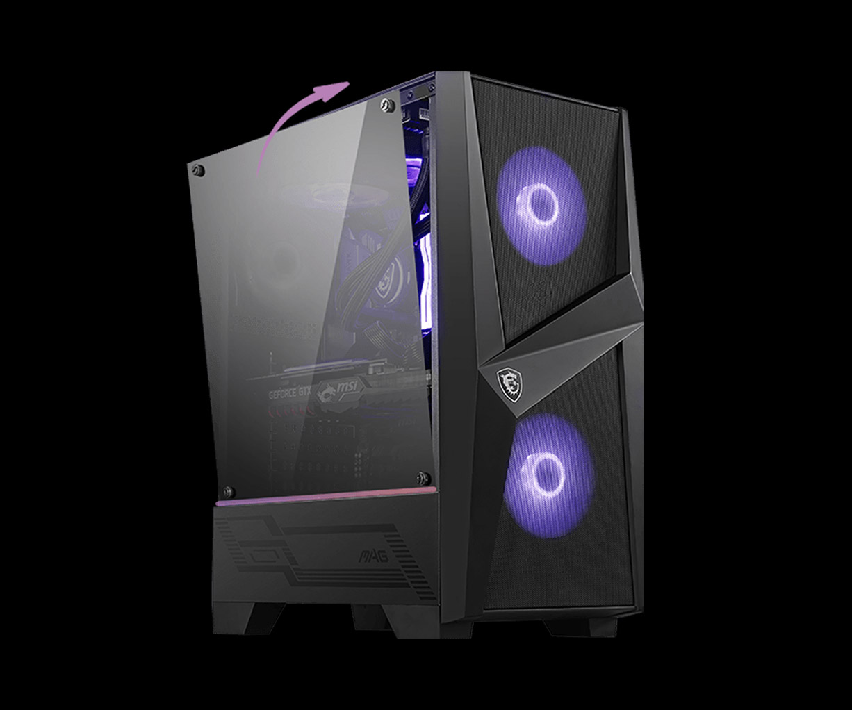 เคสคอมพิวเตอร์ MSI MAG Forge 100M