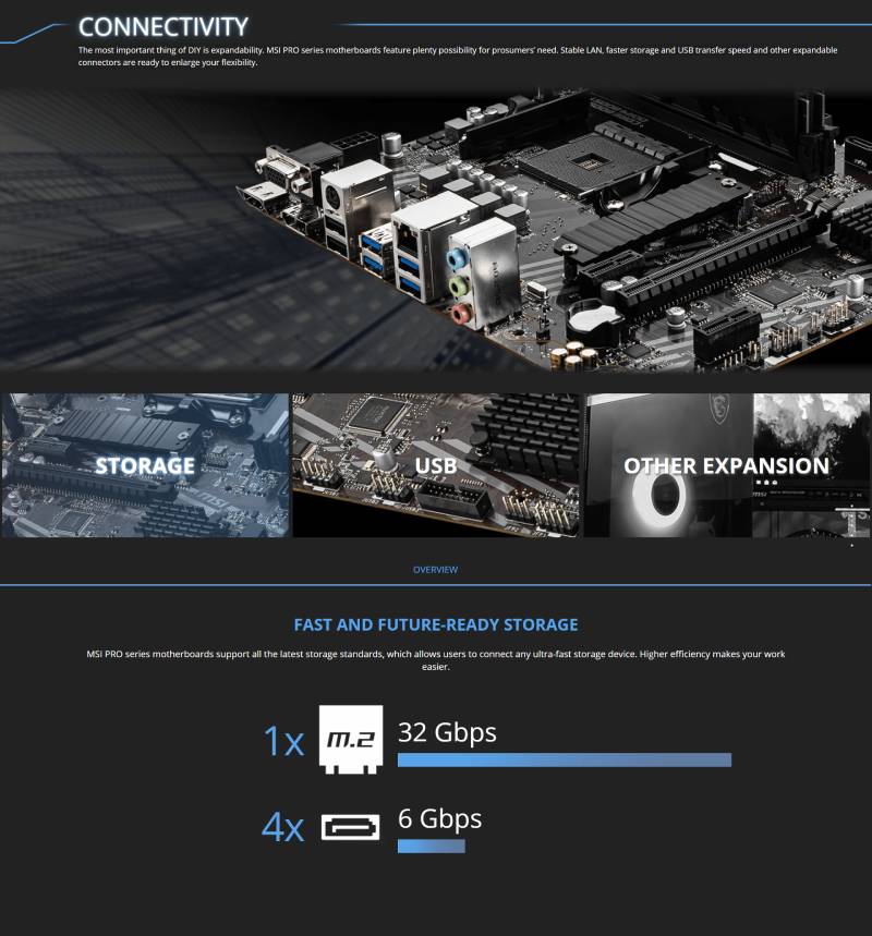 เมนบอร์ด MSI A520M PRO