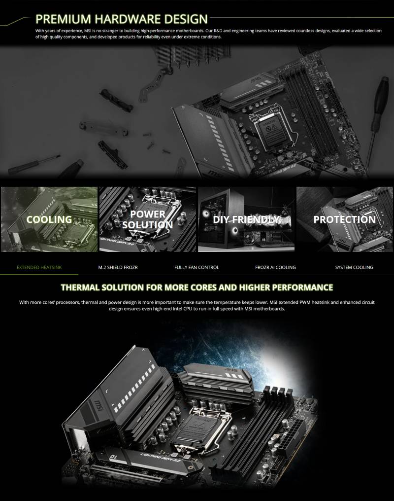 เมนบอร์ด MSI Mainboard MAG B560 TOMAHAWK WIFI LGA 1200