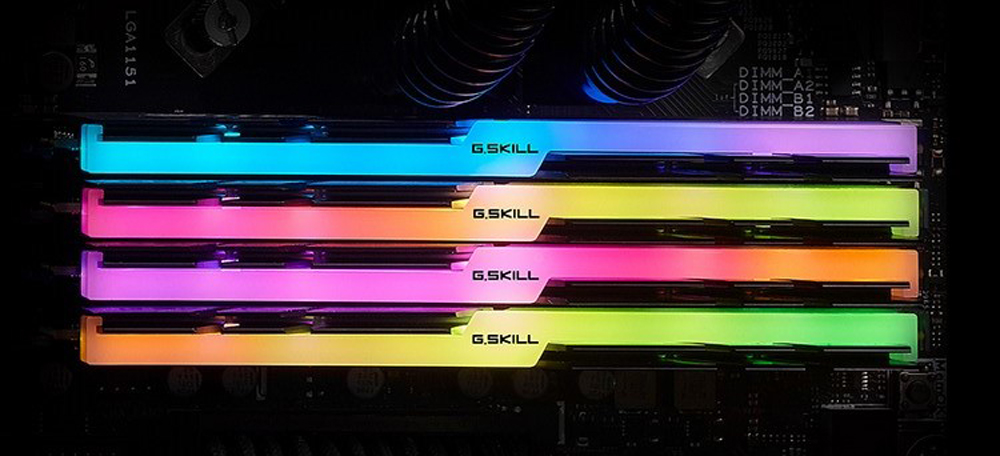 G.SKILL RAM PC DDR4 16GB/3200MHZ. (8X2) RGB TRIDENT Z แรมคุณภาพดีแบบแพค ...