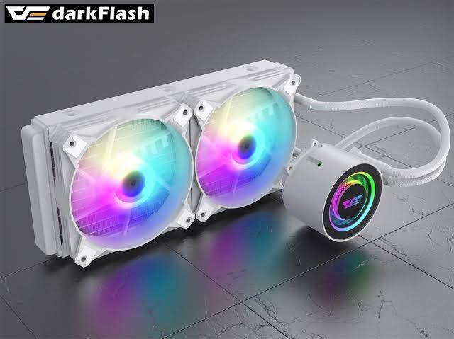 ชุดระบายความร้อนซีพียู DarkFlash CPU Liquid Cooler AIO DX-240 ARGB