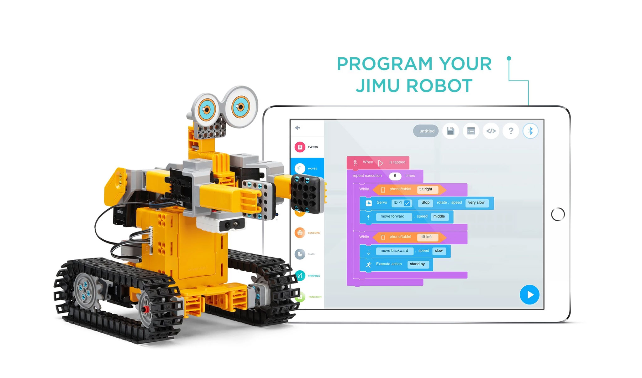 ROBOT (หุ่นยนต์) หุ่นยนต์ประกอบพัฒนาการเรียนรู้ JIMU TANKBOT (TANKBOT ...