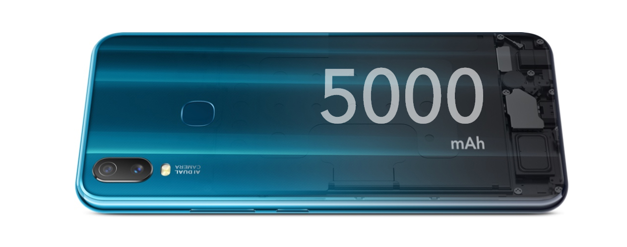 สมาร์ทโฟน Vivo Y11 (with TRUEMove H SIM) - Mineral Blue