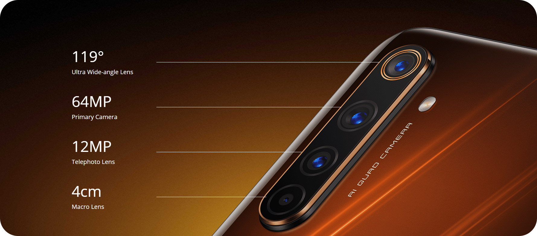 มือถือสมาร์ทโฟน Realme 6 Pro (8+128) - Lightning Blue