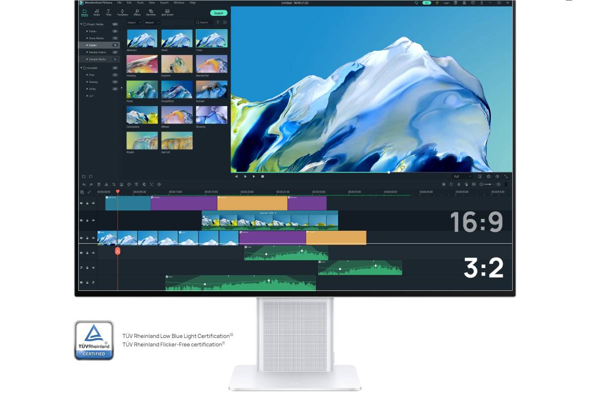 จอมอนิเตอร์ HUAWEI MONITOR MateView (28 4K 60Hz IPS USB-C)