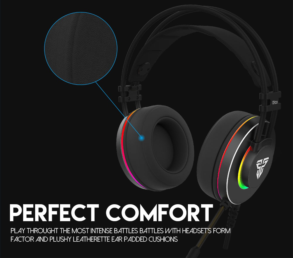 หูฟังเกมมิ่ง FANTECH HG23 OCTANE 7.1 RGB Gaming Headset