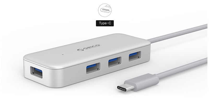 Orico USB-C HUB 4 Ports (TC4U-U3) | Education Studio7