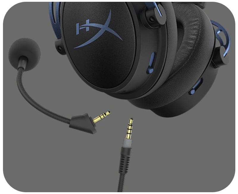 หูฟังเกมมิ่ง Hyper X Gaming Headset Cloud Alpha S Blue,