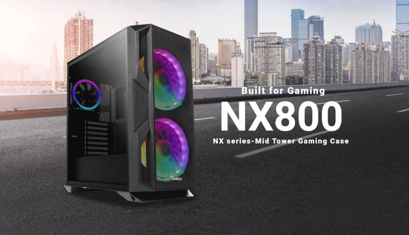 เคสคอมพิวเตอร์ Antec Computer Case NX800 V2 Black