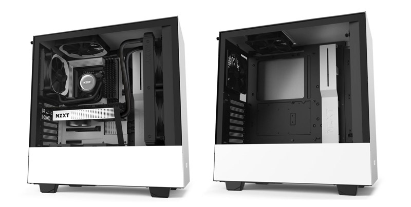 เคสคอมพิวเตอร์ NZXT Computer Case H510 White/Black