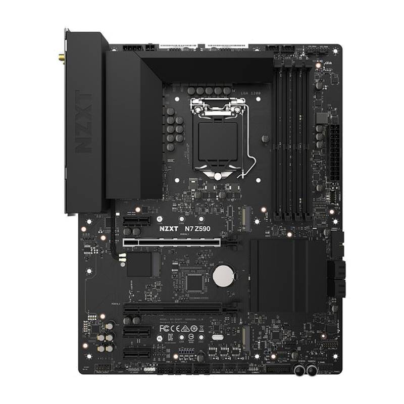 เมนบอร์ด NZXT Mainboard N7 Z590 BLACK LGA-1200
