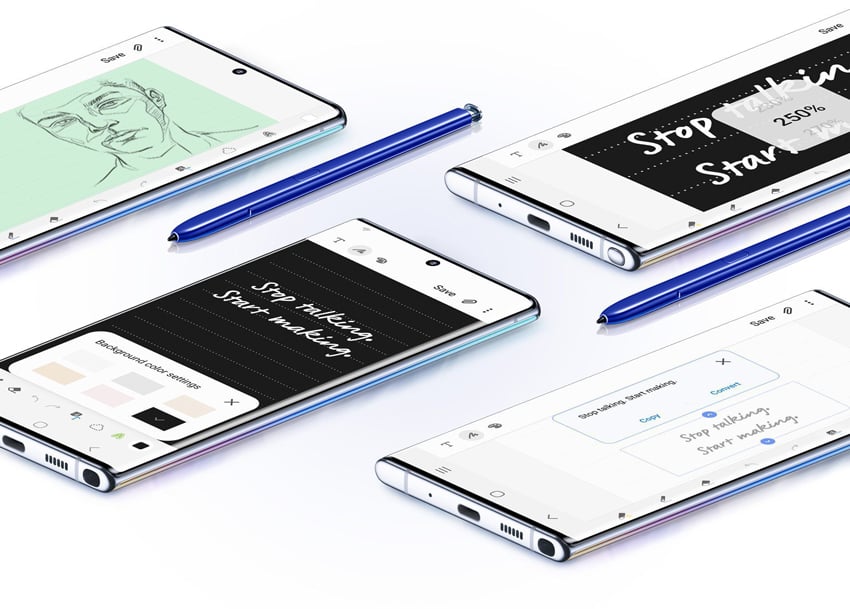 Smartphone สมาร์ทโฟน Samsung Galaxy Note 10 Plus 256gb Aura Black