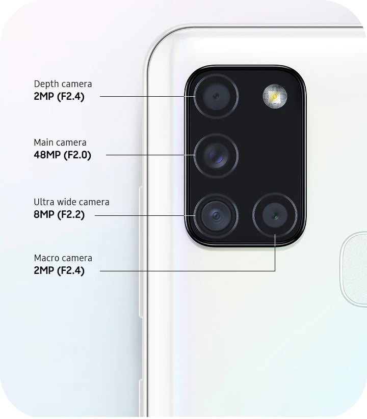 SMARTPHONE (สมาร์ทโฟน) SAMSUNG GALAXY A21s (6GB/128GB) BLUE