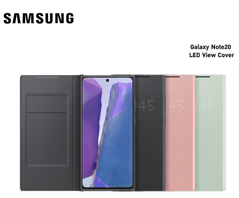 เคสซัมซุง Samsung Accessory Case LED View Cover Note 20 Mystic Black