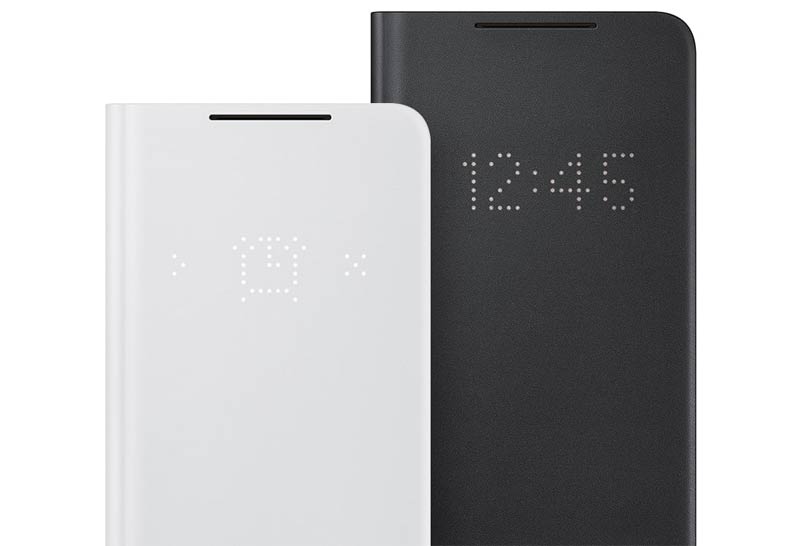 เคส Samsung Galaxy S21 Case LED View Black