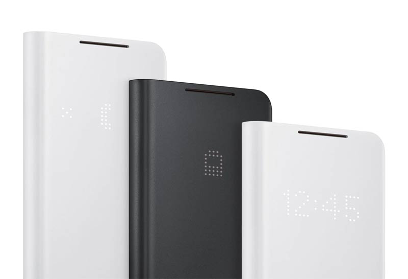 เคส Samsung Galaxy S21 Case LED View Black