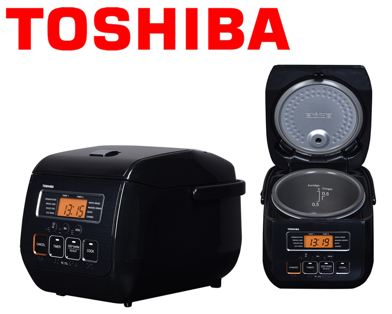 หม้อหุงข้าว TOSHIBA 0.5 ลิตร รุ่น RC-5SL(W)A White