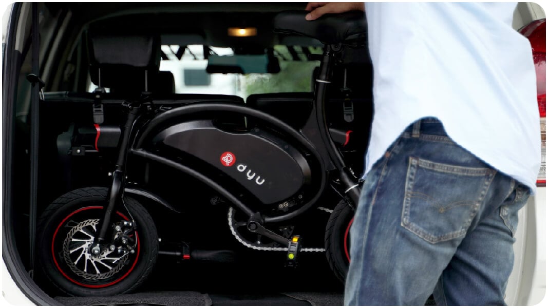 จักรยานไฟฟ้า DYU - D2F - Black (2020 Edition)