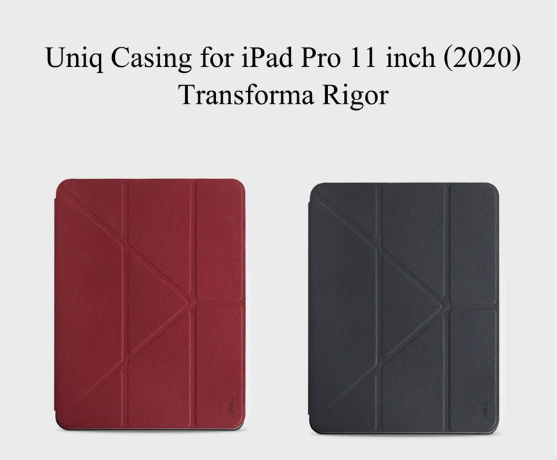 เคส iPad Pro 11 นิ้ว (2020) Uniq Transforma Rigor - Coral (Red)