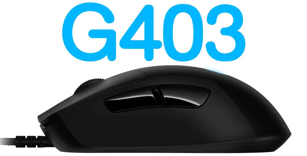 Logitech G403 Hero Gaming Mouse ประกันศูนย์ 2ปี ของแท้ เมาส์เล่นเกม